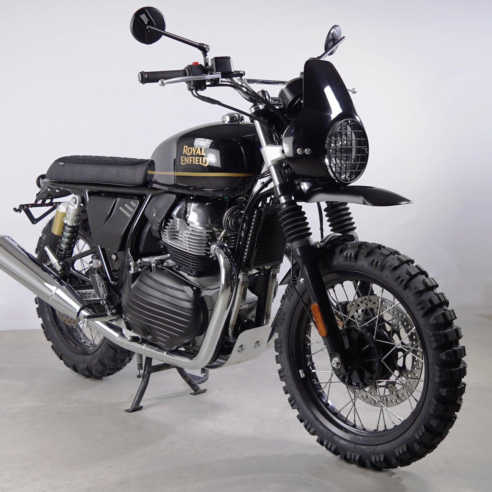 SCRAMBLER HEADLIGHT COWL FAIRING for Royal Enfield Interceptor 650 ...